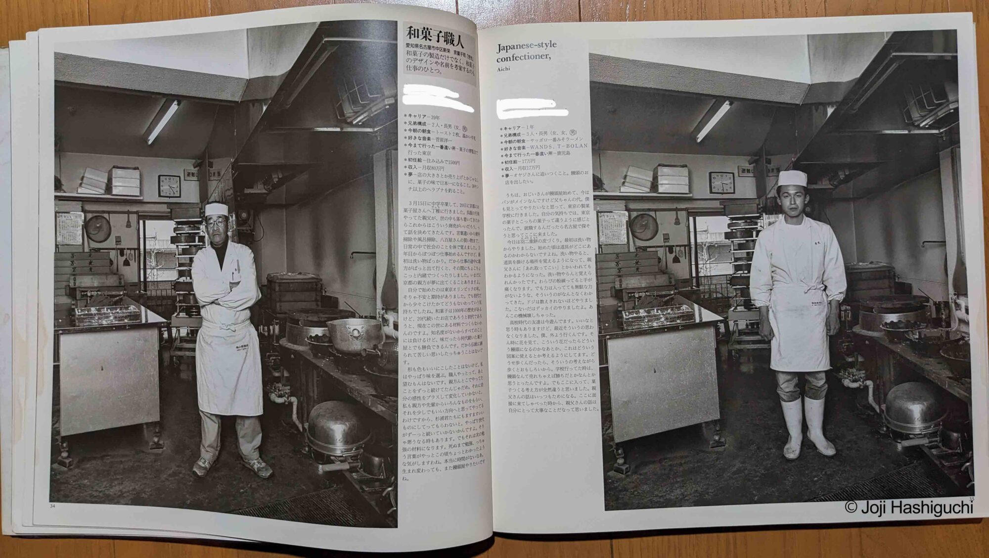 “WORK 1991-1995” :『職 1991-1995』 - 橋口譲二 JOJI HASHIGUCHI