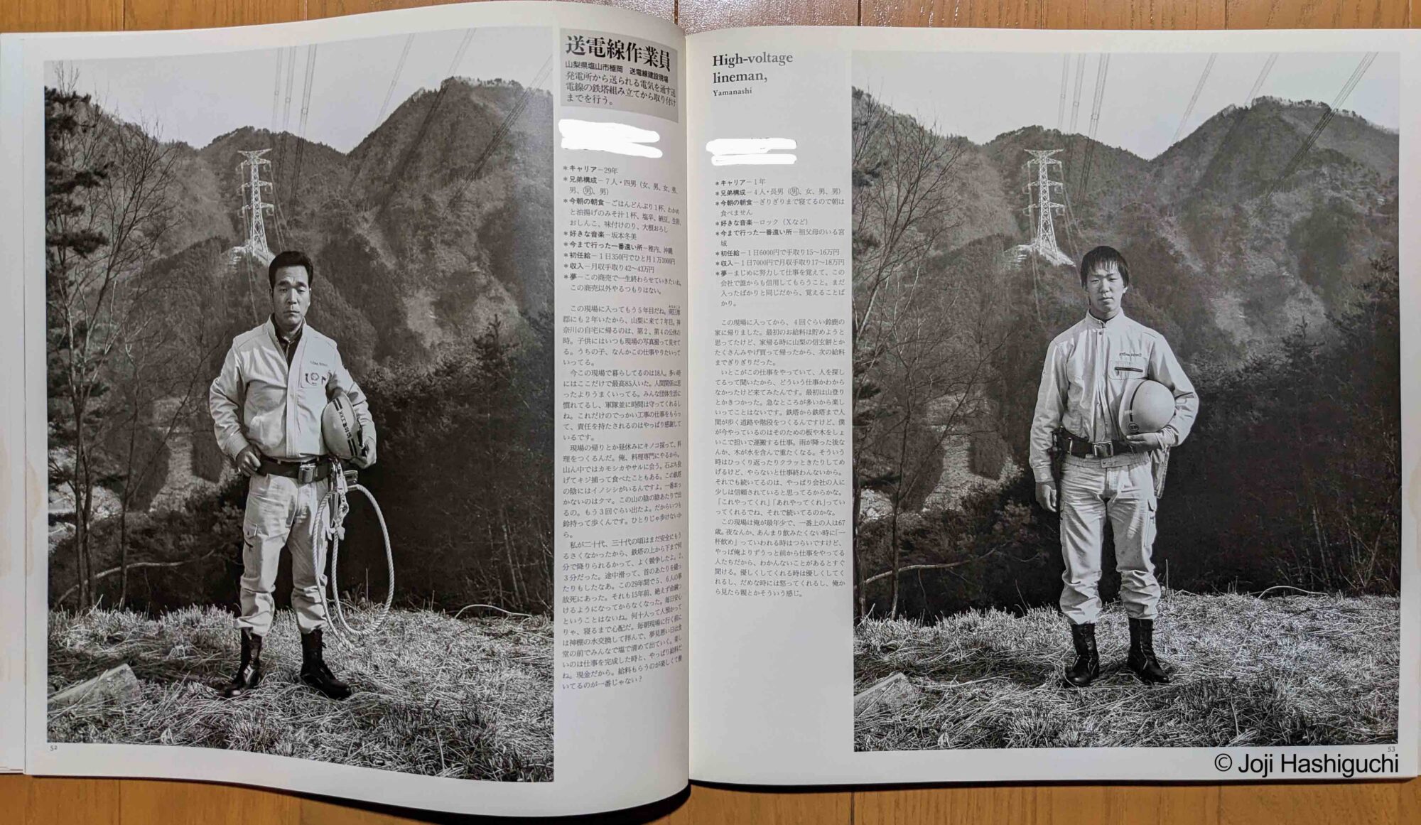 “WORK 1991-1995” :『職 1991-1995』 - 橋口譲二 JOJI HASHIGUCHI