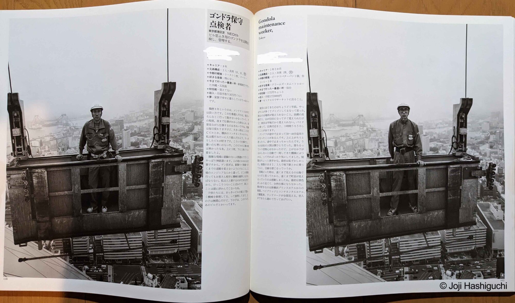 “WORK 1991-1995” :『職 1991-1995』 - 橋口譲二 JOJI HASHIGUCHI